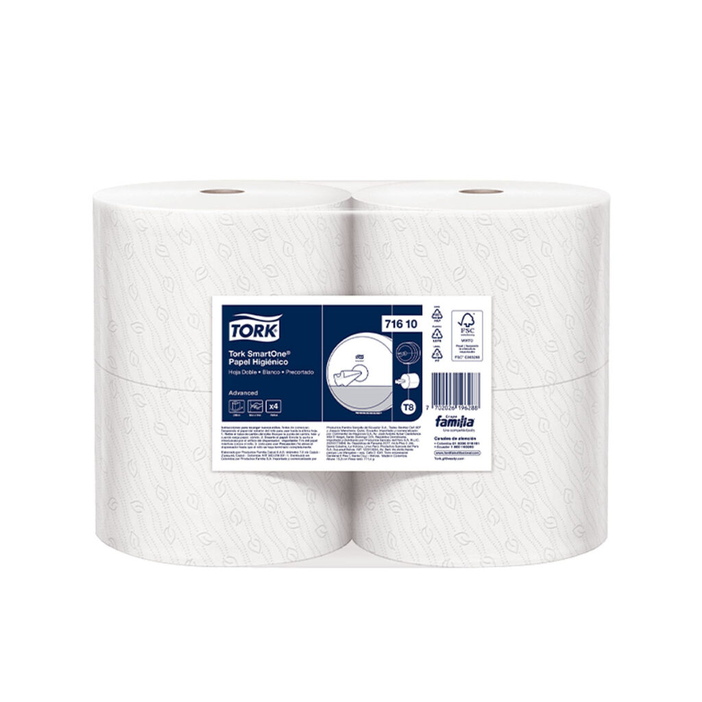 Papel higiénico jumbo Xtra1 2ply (71610) Familia – Cary Industrial S.A ...